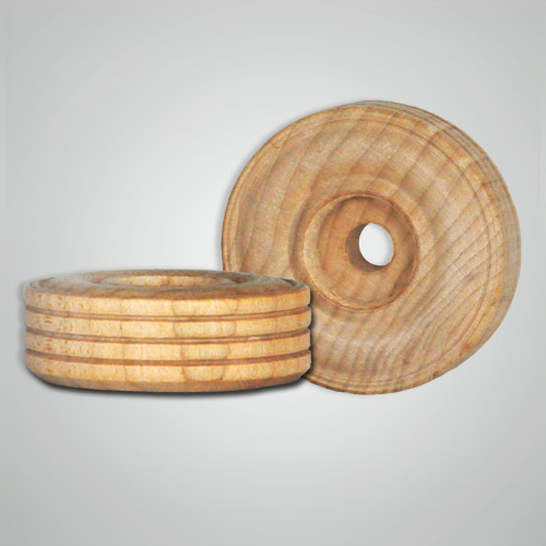 2 3 4 X 3 4 Treaded Toy Car Wheel Wholesale Wooden Toy Parts